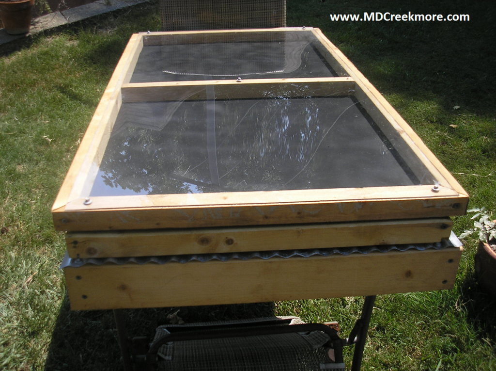 Homemade Solar Food Dehydrator That Works! M.D. Creekmore M.D. CREEKMORE