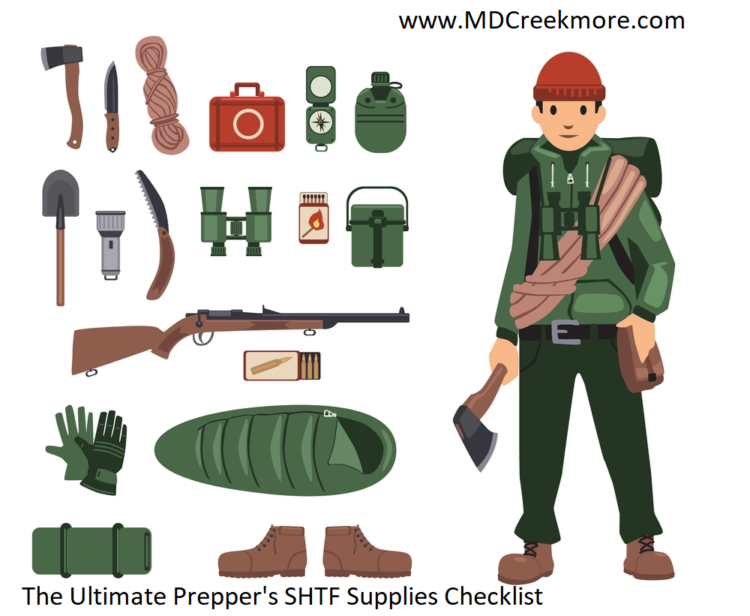 The Ultimate Prepper’s SHTF Supplies Checklist – M.D. CREEKMORE